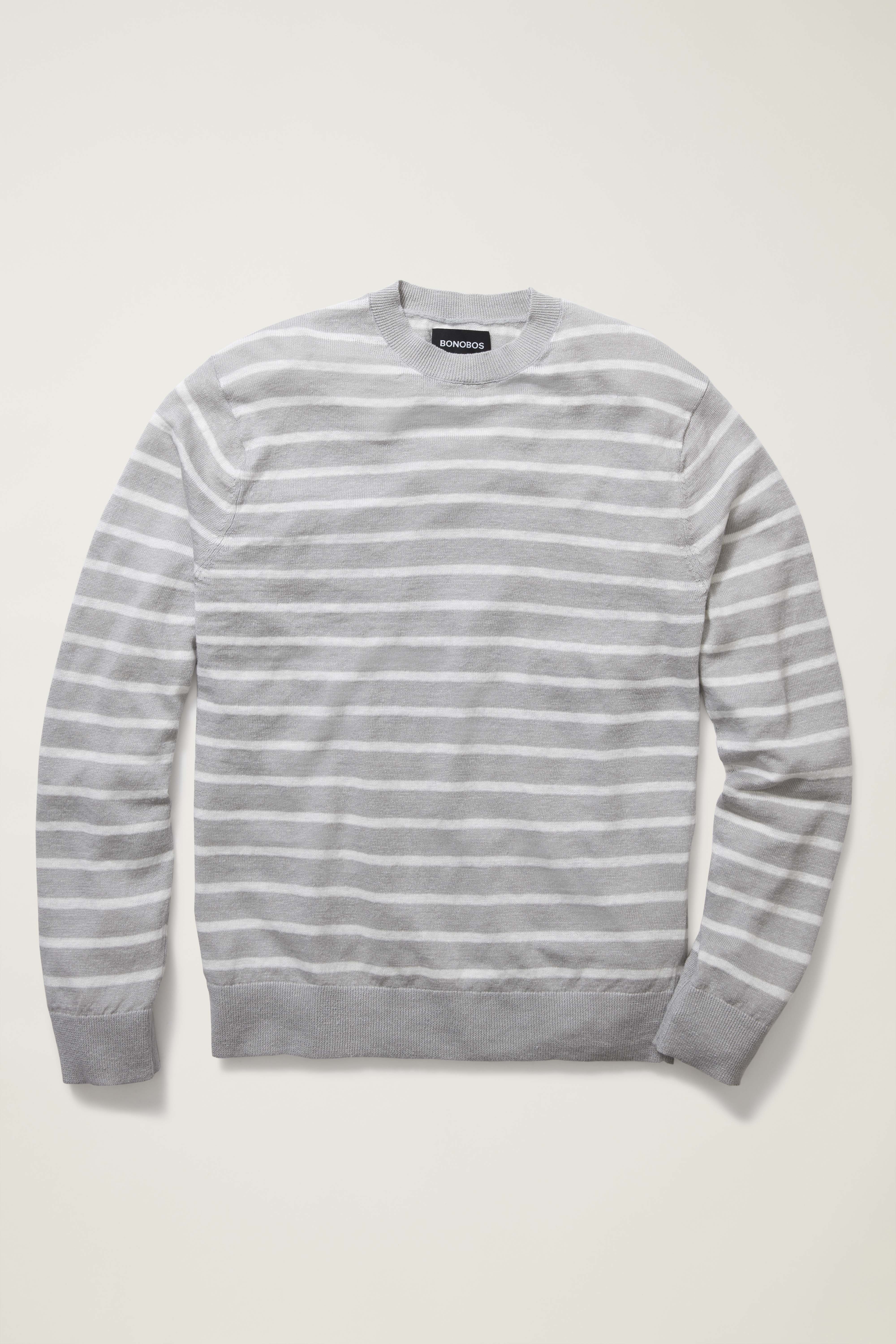Linen Crew Neck Sweater | Bonobos | Bonobos