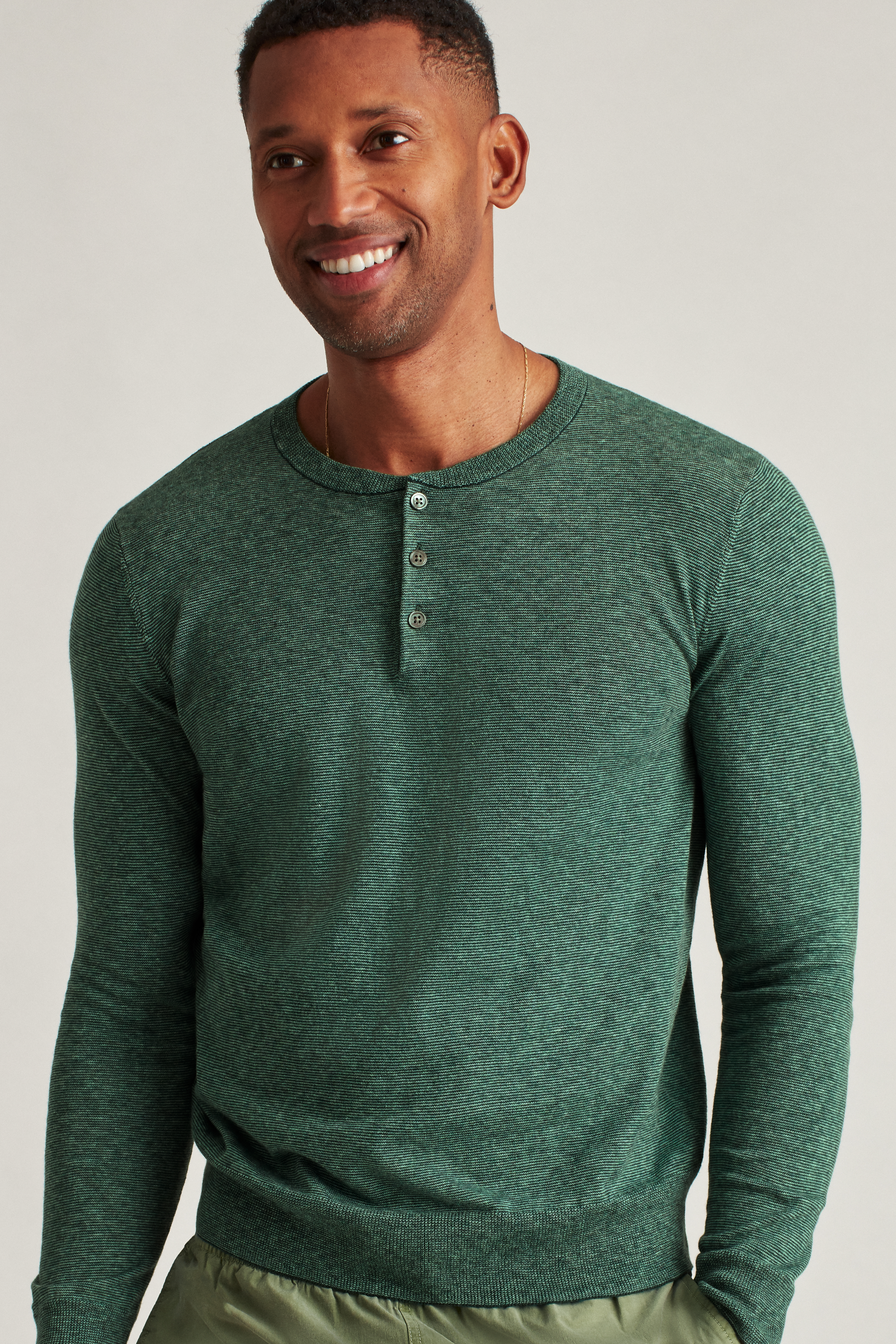 Cotton Linen Henley | Bonobos