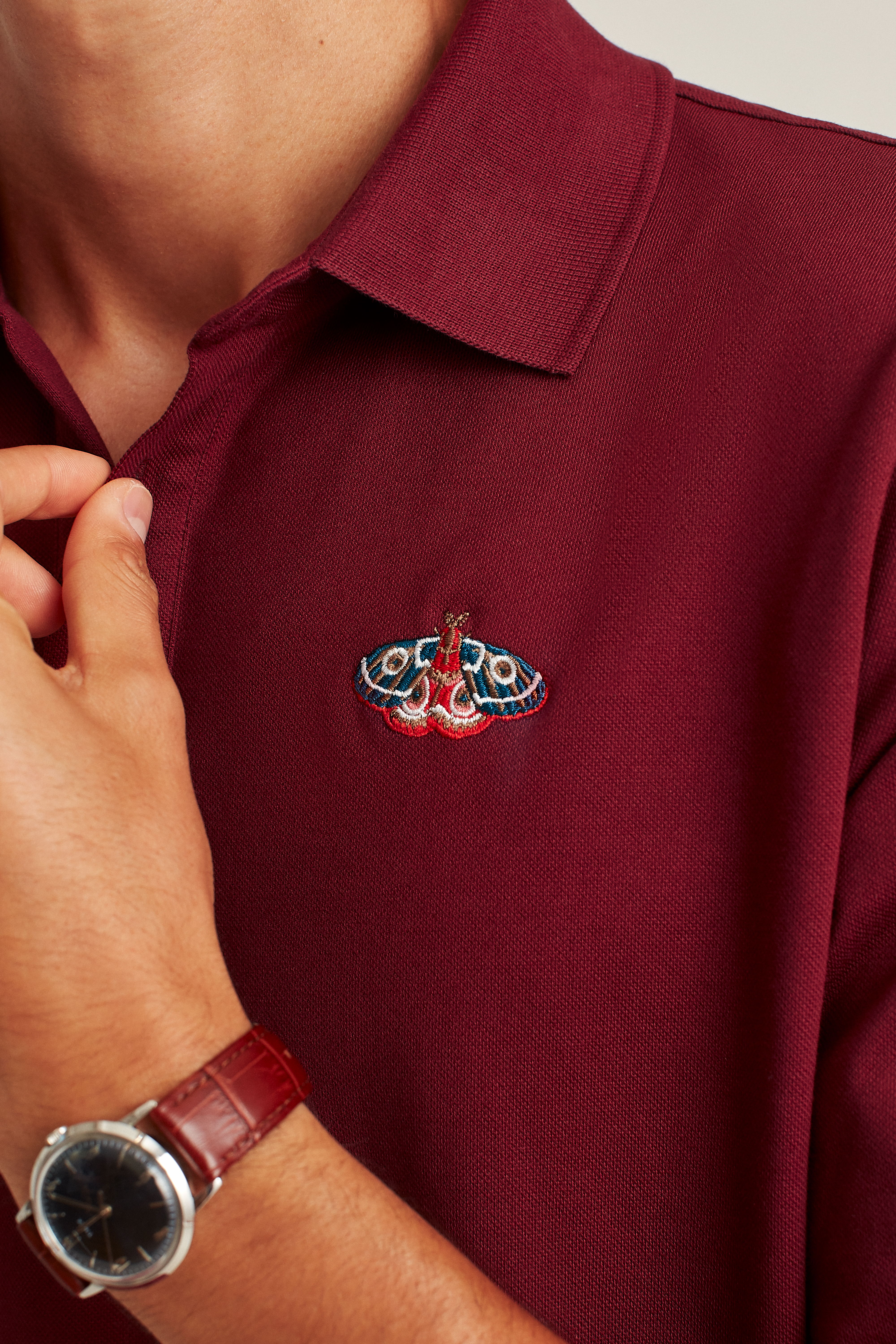 Long Sleeve Stretch Pique Polo | Bonobos