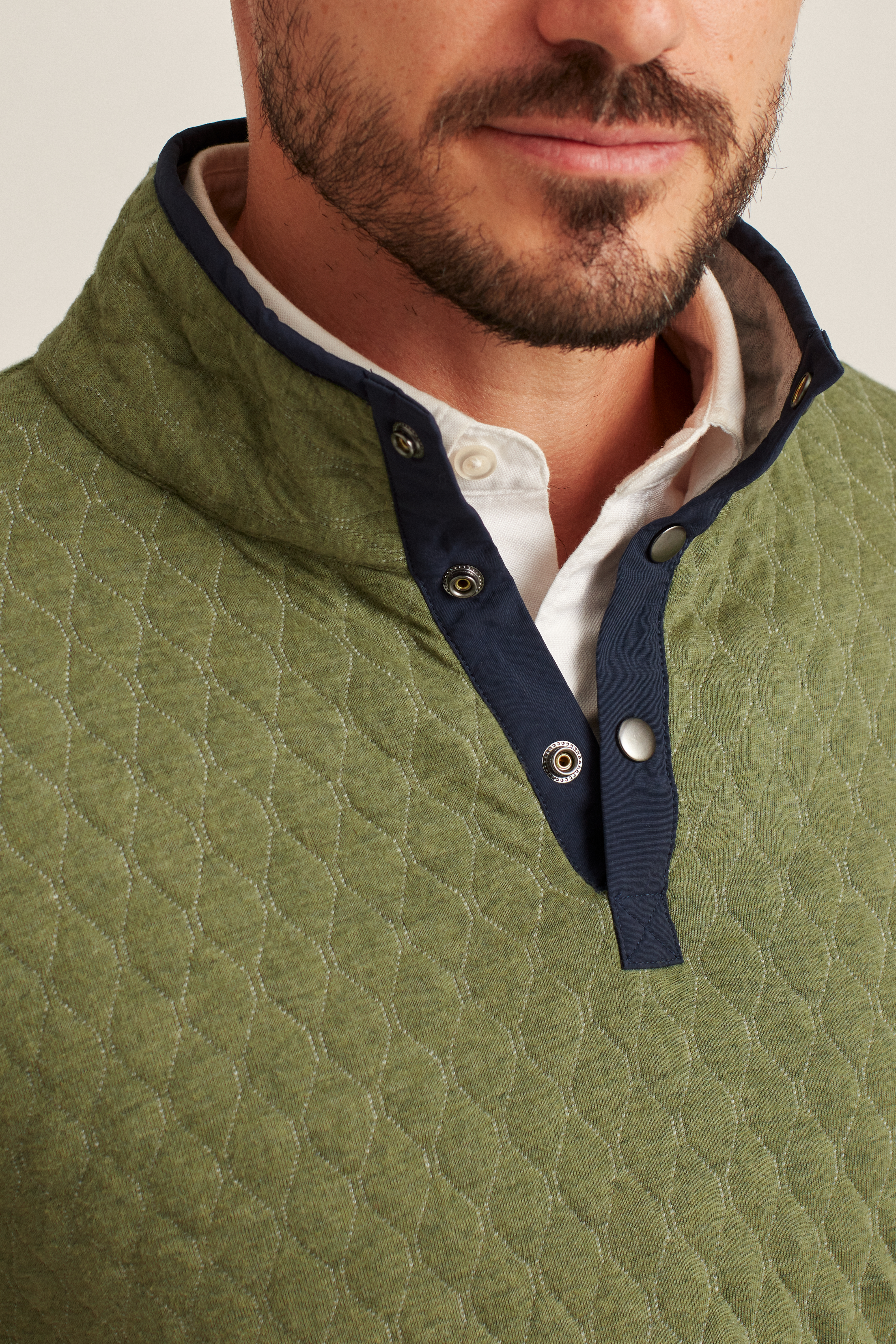 Reversible Quilted Snap Mock | Bonobos