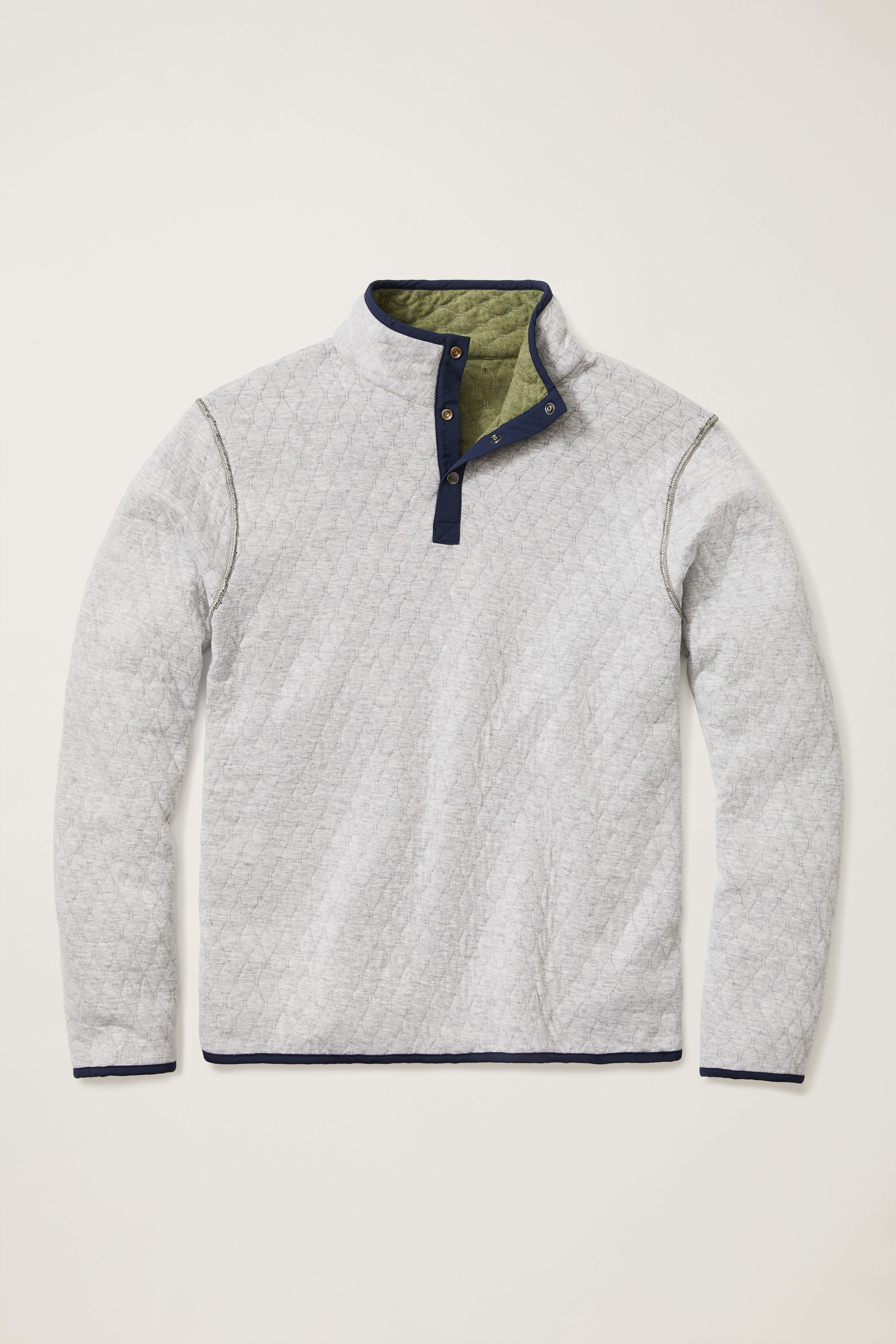 Reversible Quilted Snap Mock | Bonobos