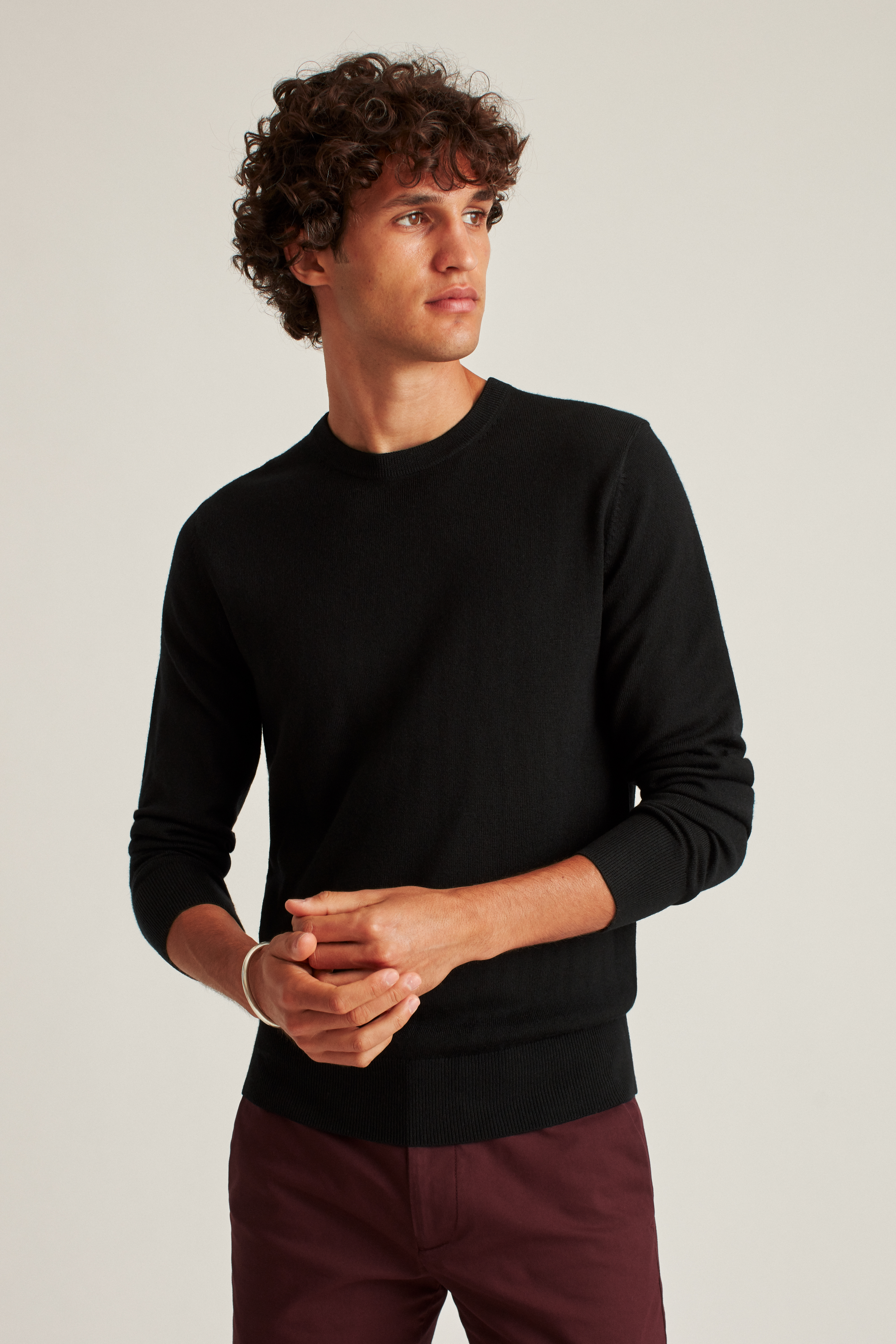 Washable Merino Wool Crew Neck Sweater | Bonobos
