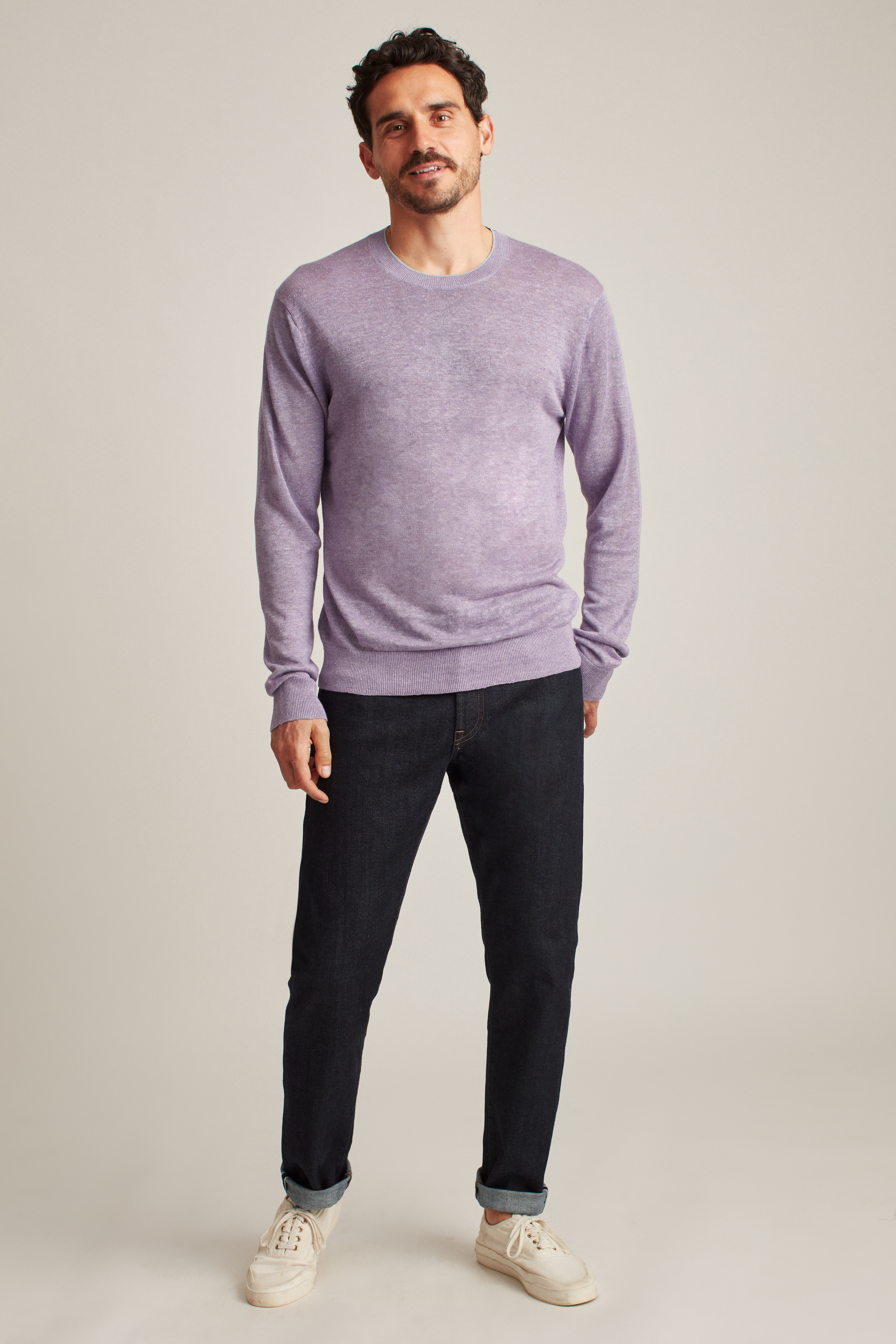 Linen Crew Neck Sweater | Bonobos | Bonobos
