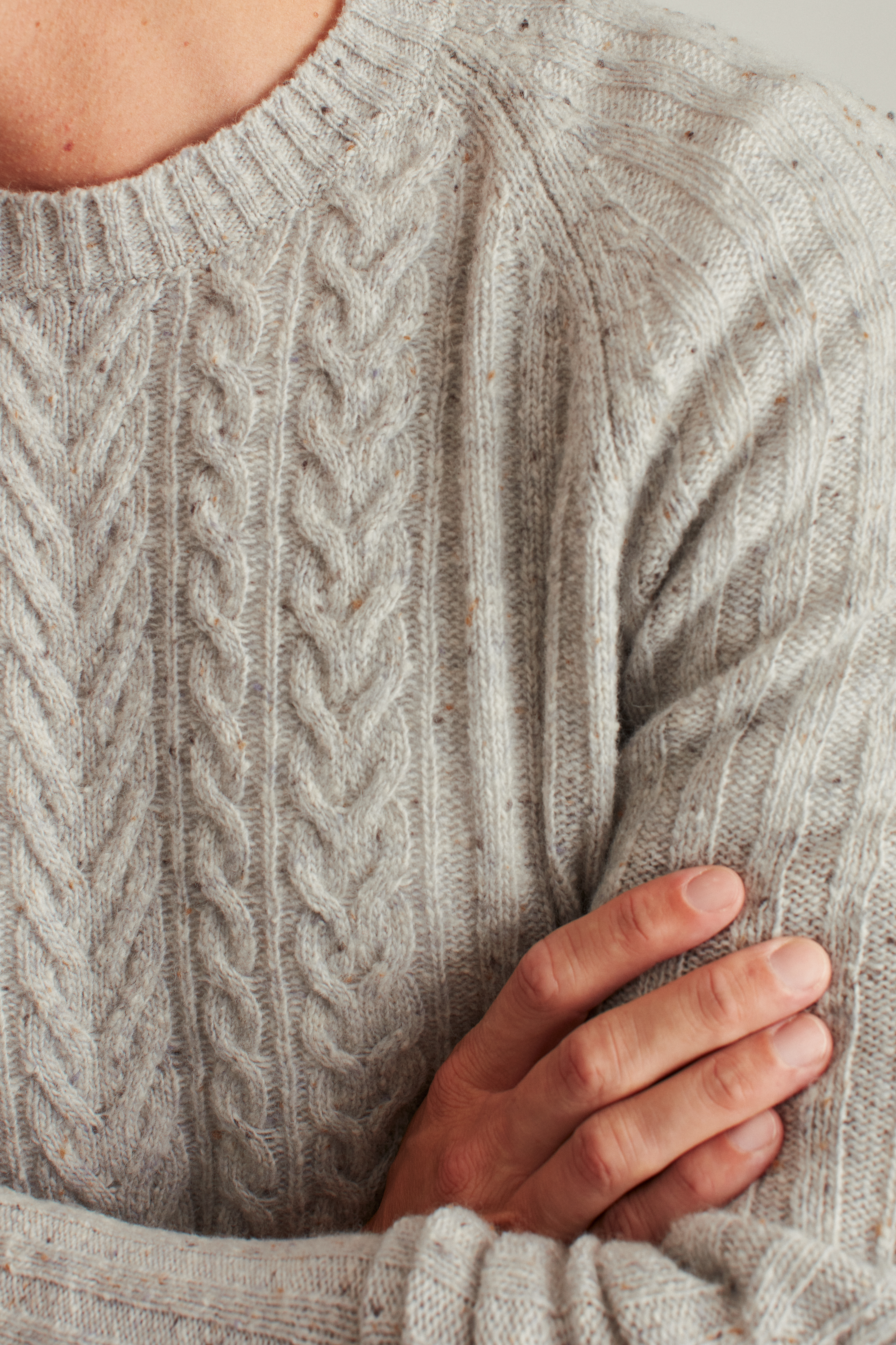 Donegal Cable Crew Neck | Bonobos | Bonobos