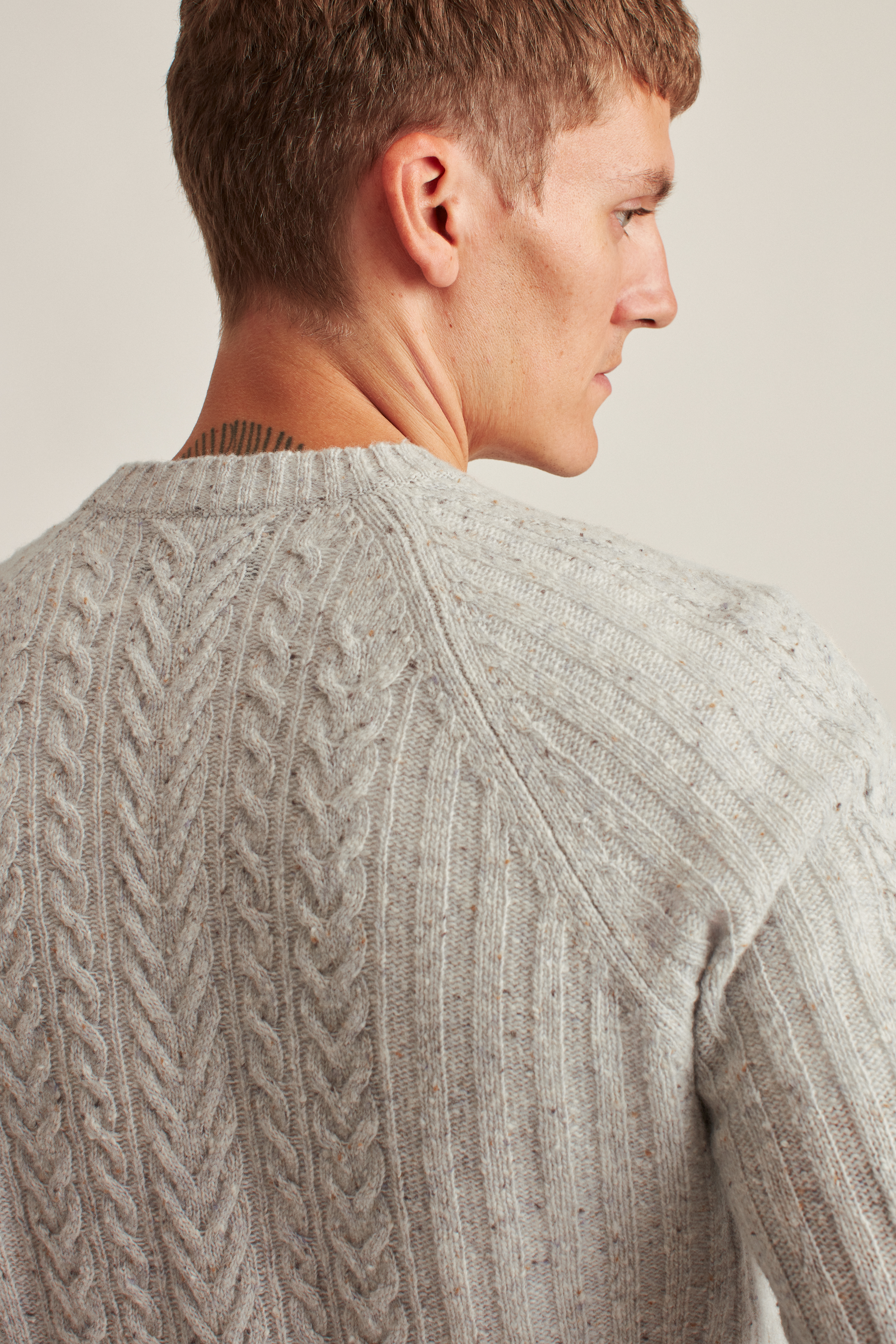 Donegal Cable Crew Neck | Bonobos | Bonobos