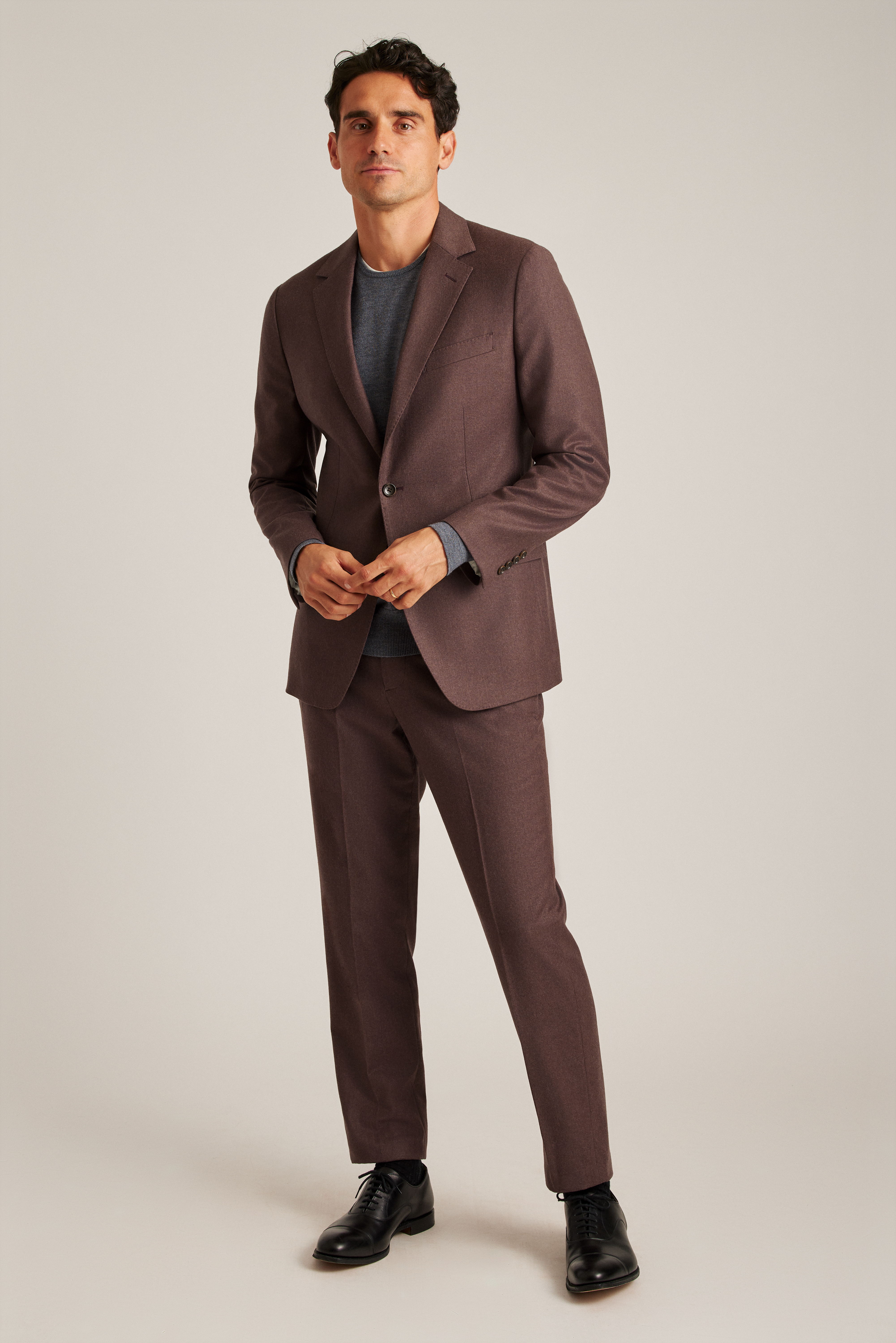 Italian Stretch Brushed Wool Suit Jacket | Bonobos | Bonobos