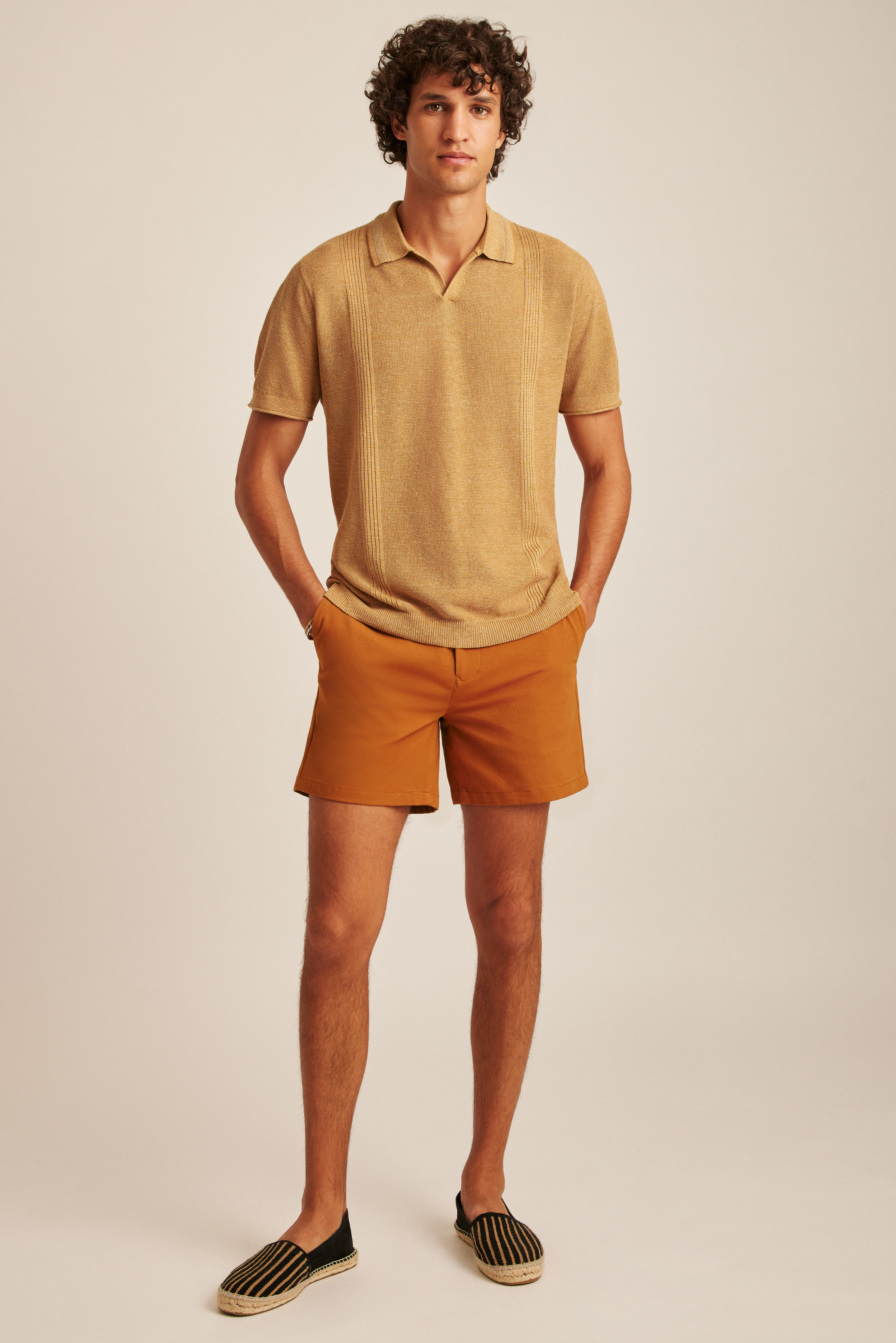 Linen Blend Sweater Polo | Bonobos | Bonobos