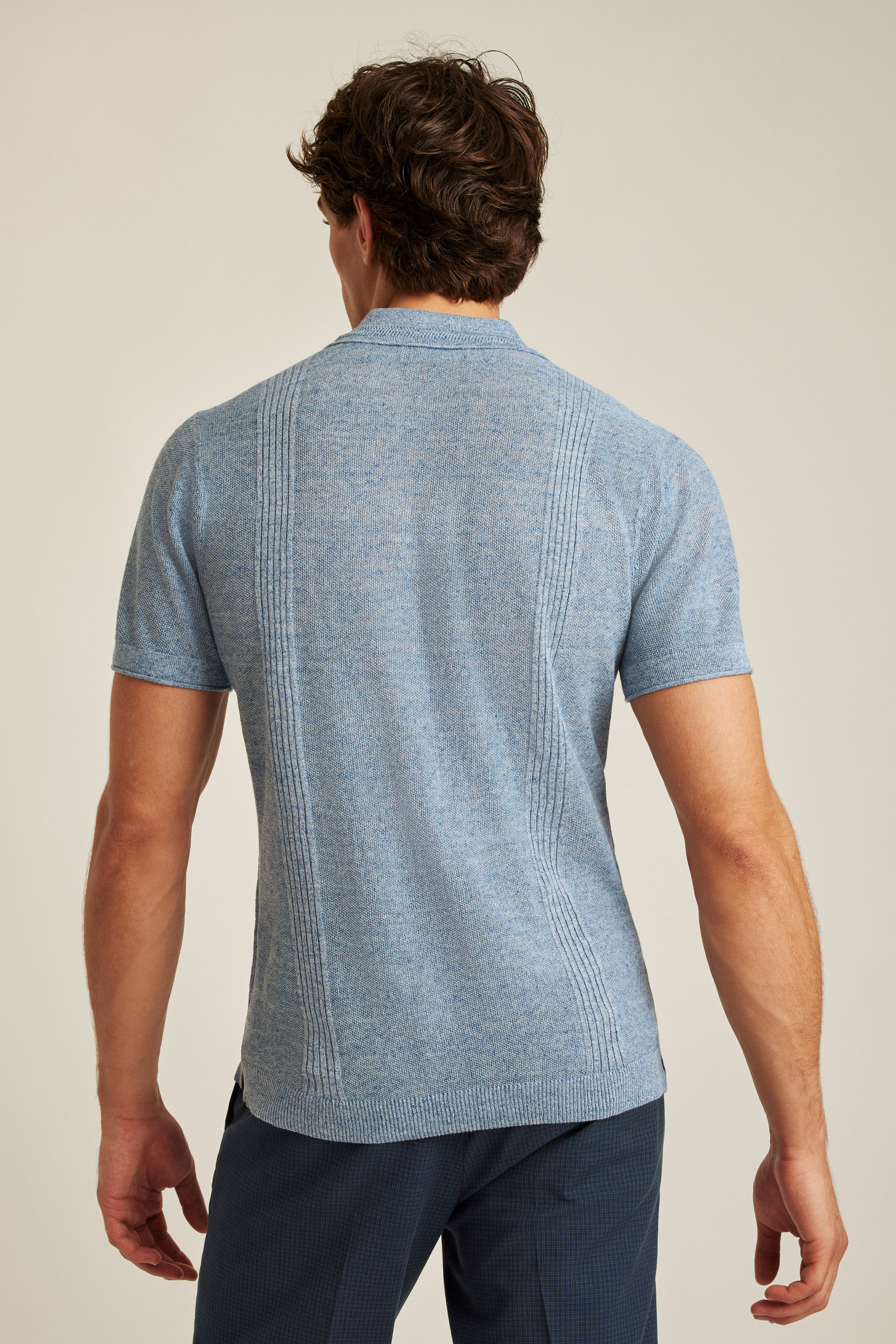 Linen Blend Sweater Polo | Bonobos | Bonobos