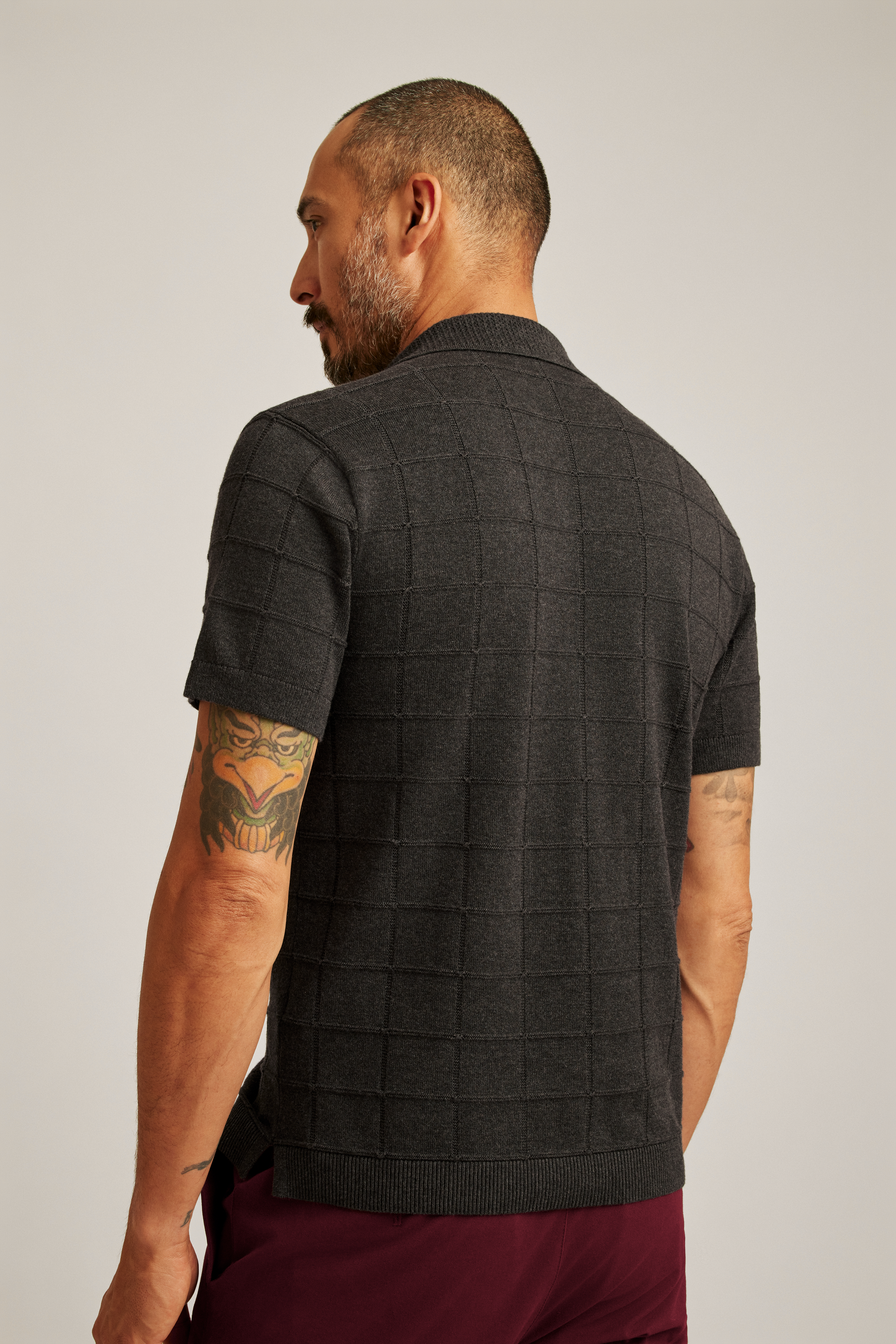 Textured Stripe Sweater Polo | Bonobos | Bonobos