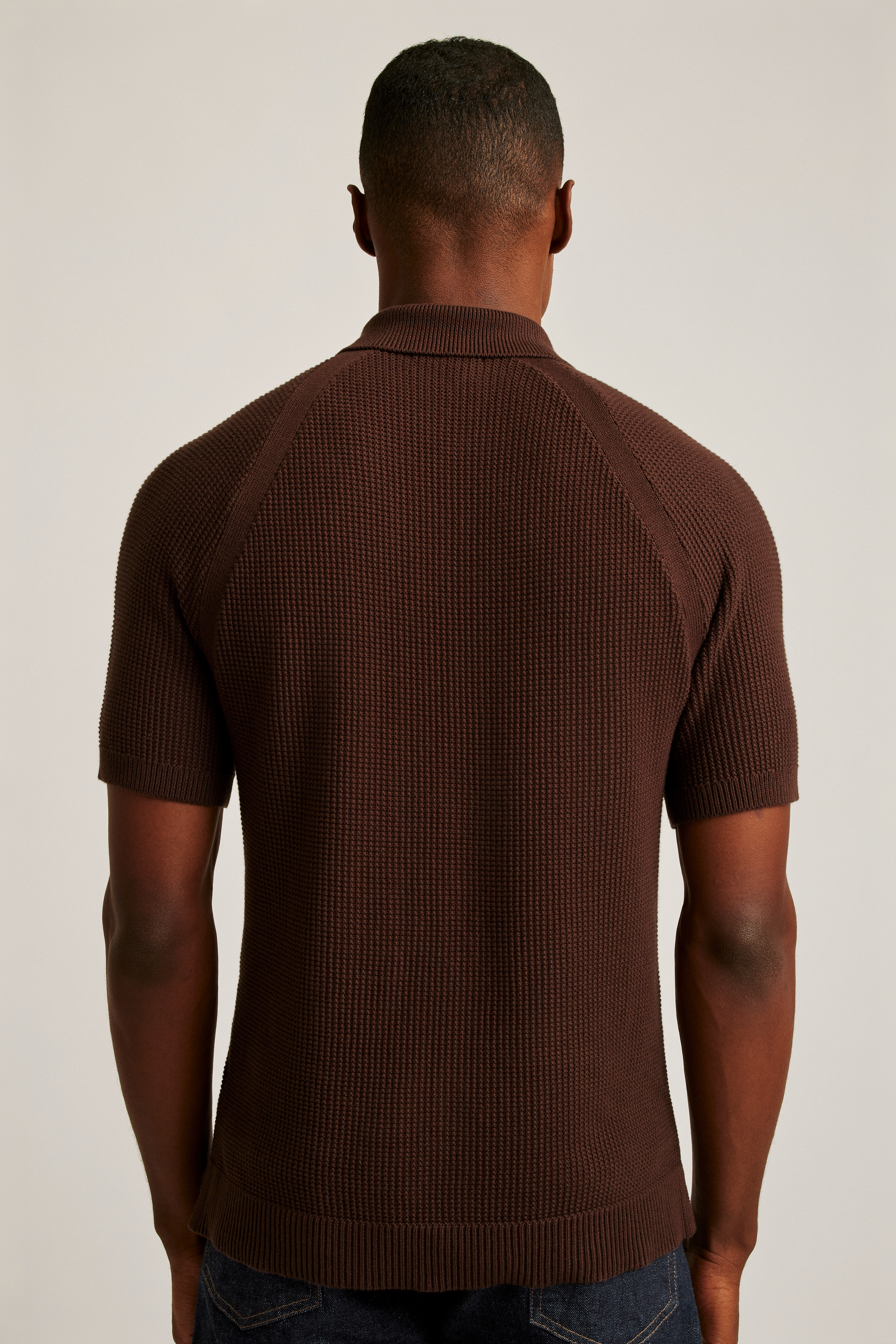 Texture Stitch Sweater Polo | Bonobos
