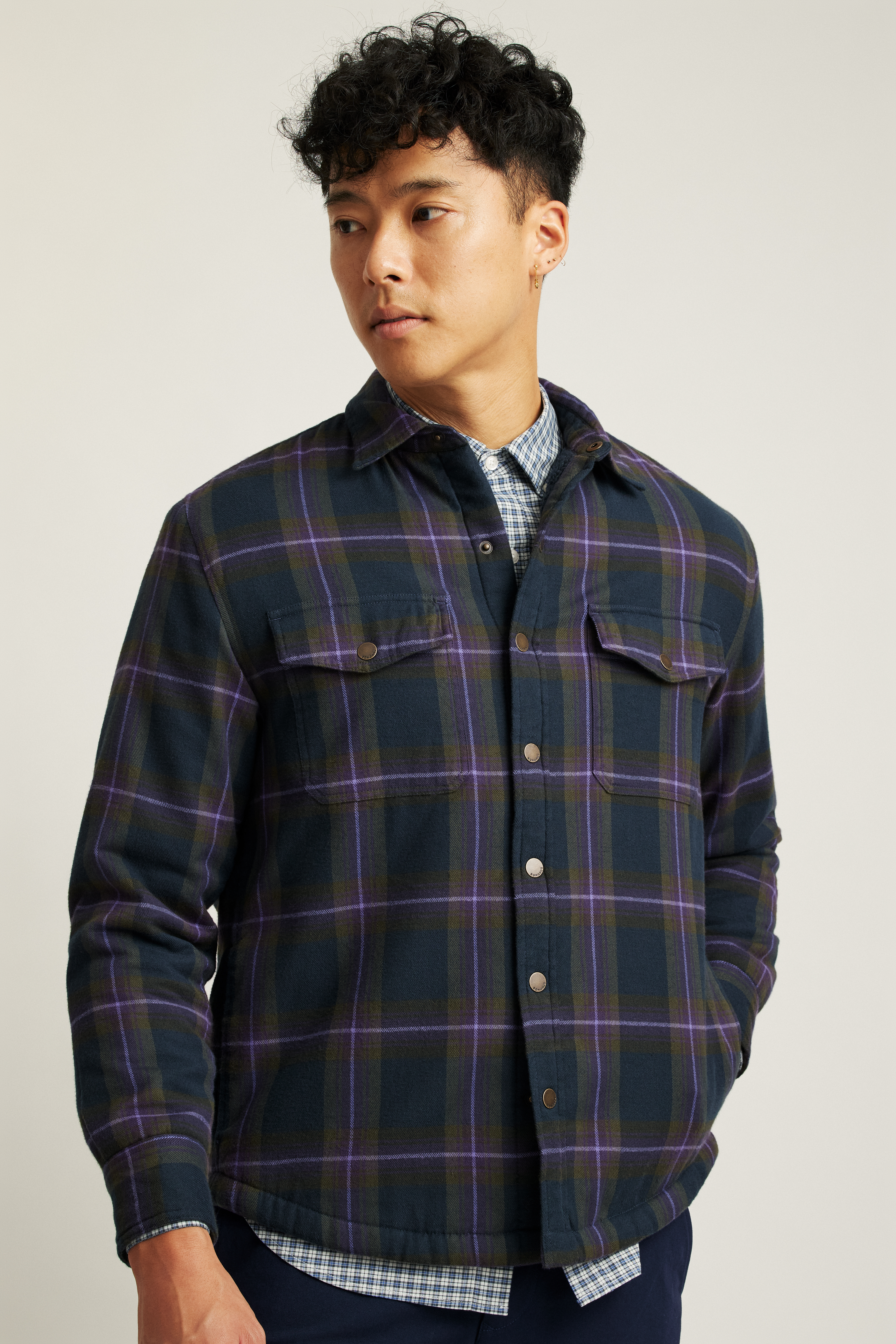 Teddy Fleece Lined Shacket | Bonobos