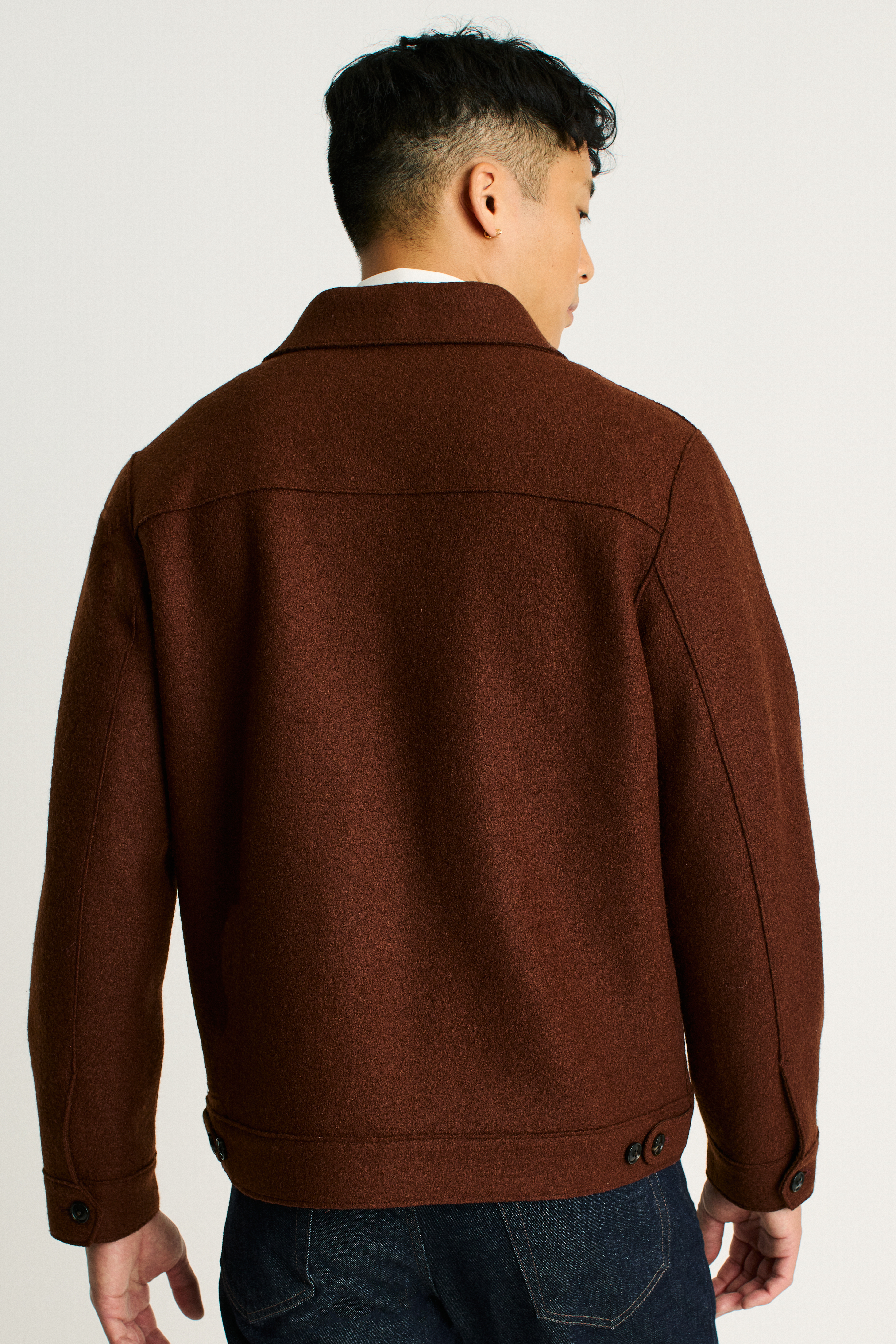 Italian Brushed Wool Deck Jacket | Bonobos