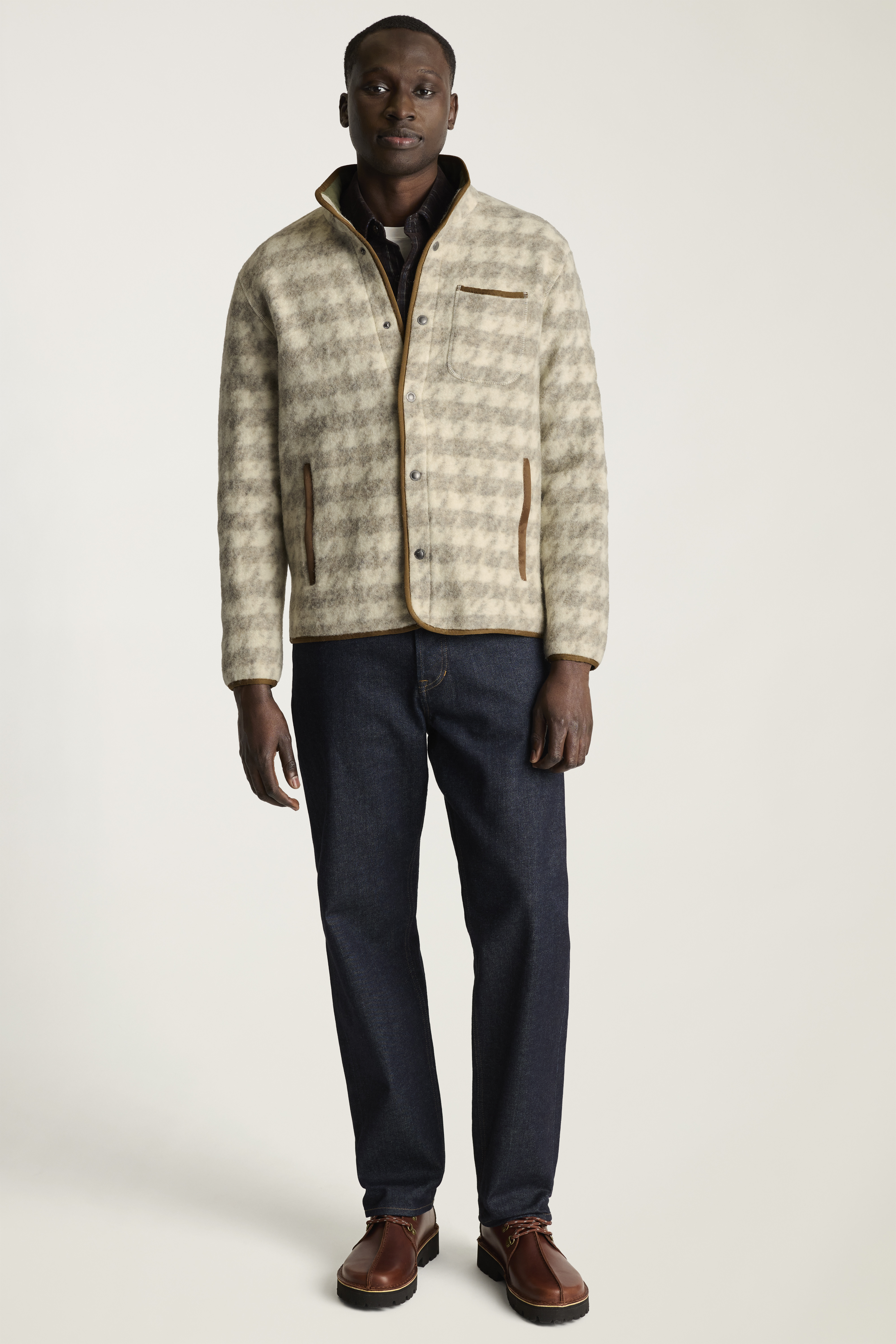 Italian Wool Fleece Jacket | Bonobos