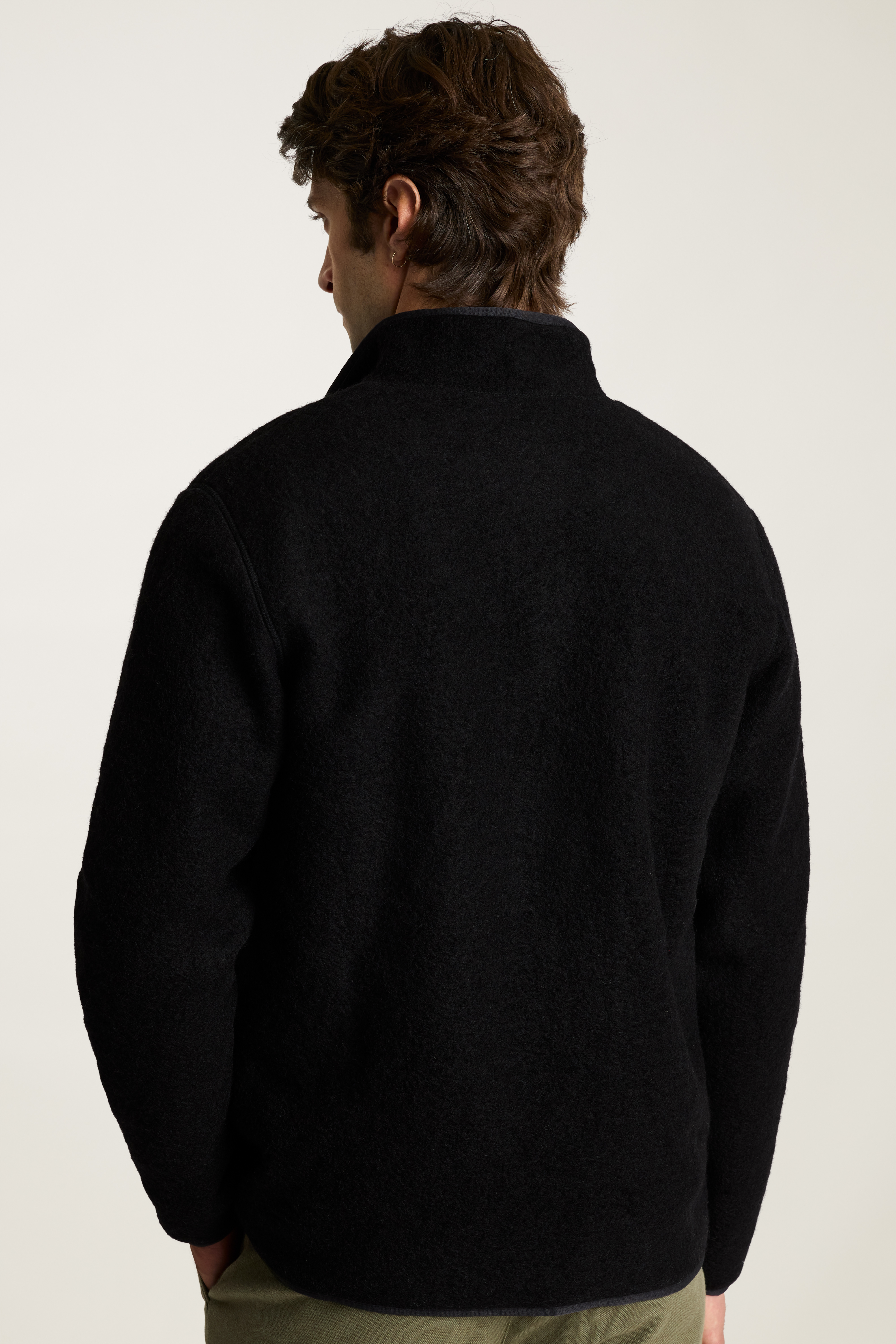 Italian Wool Fleece Half Zip | Bonobos