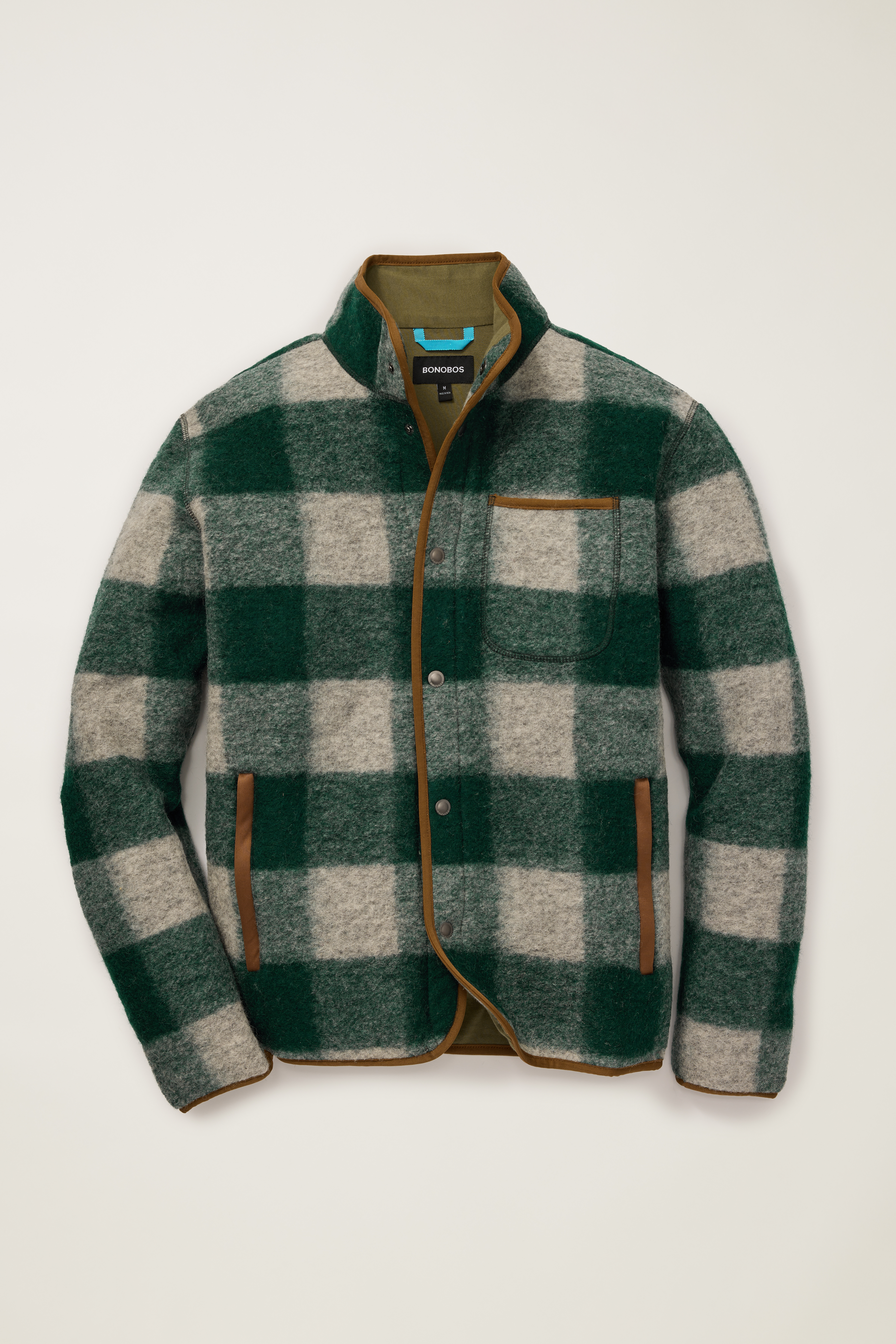 Italian Wool Fleece Jacket | Bonobos