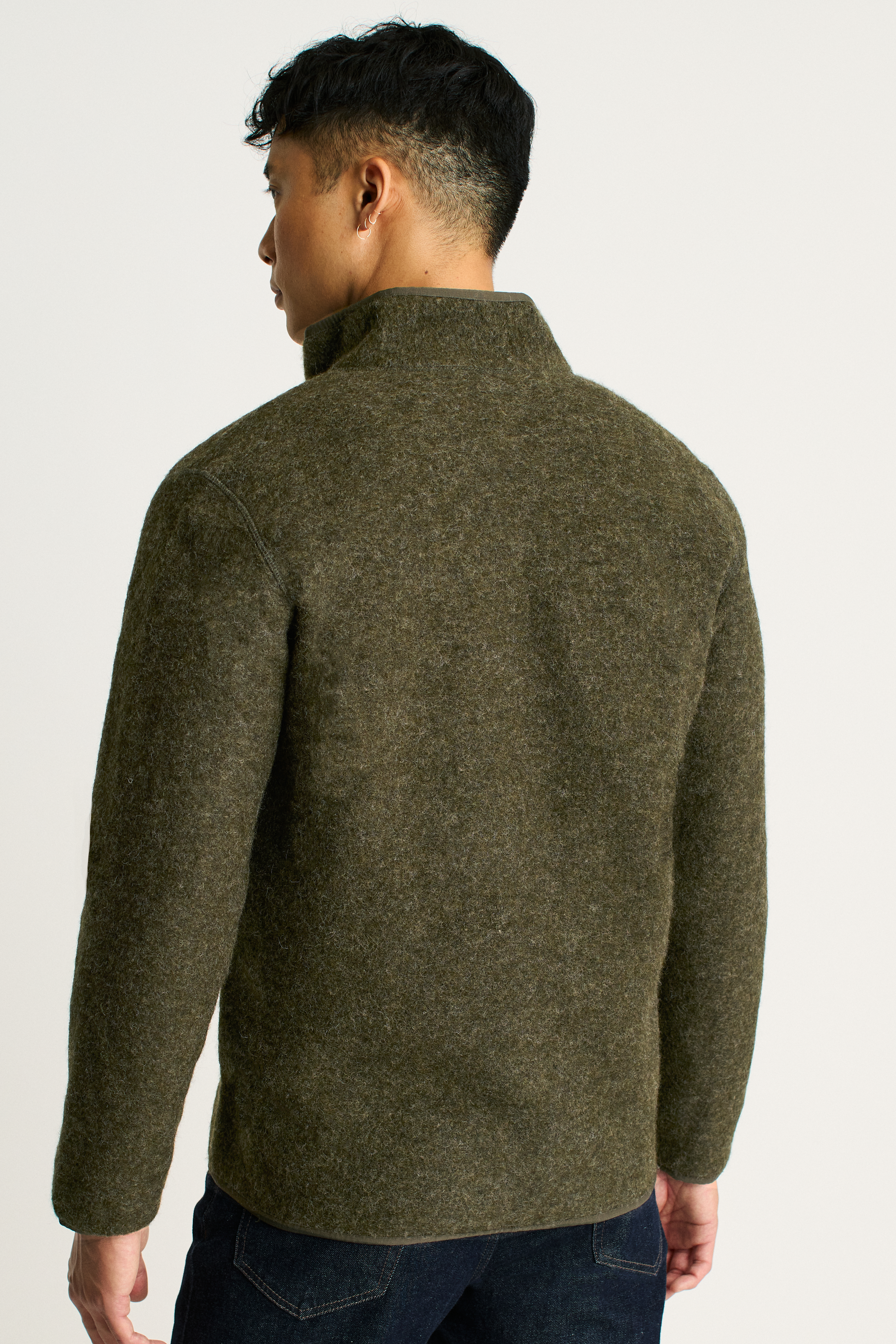 Italian Wool Fleece Jacket | Bonobos