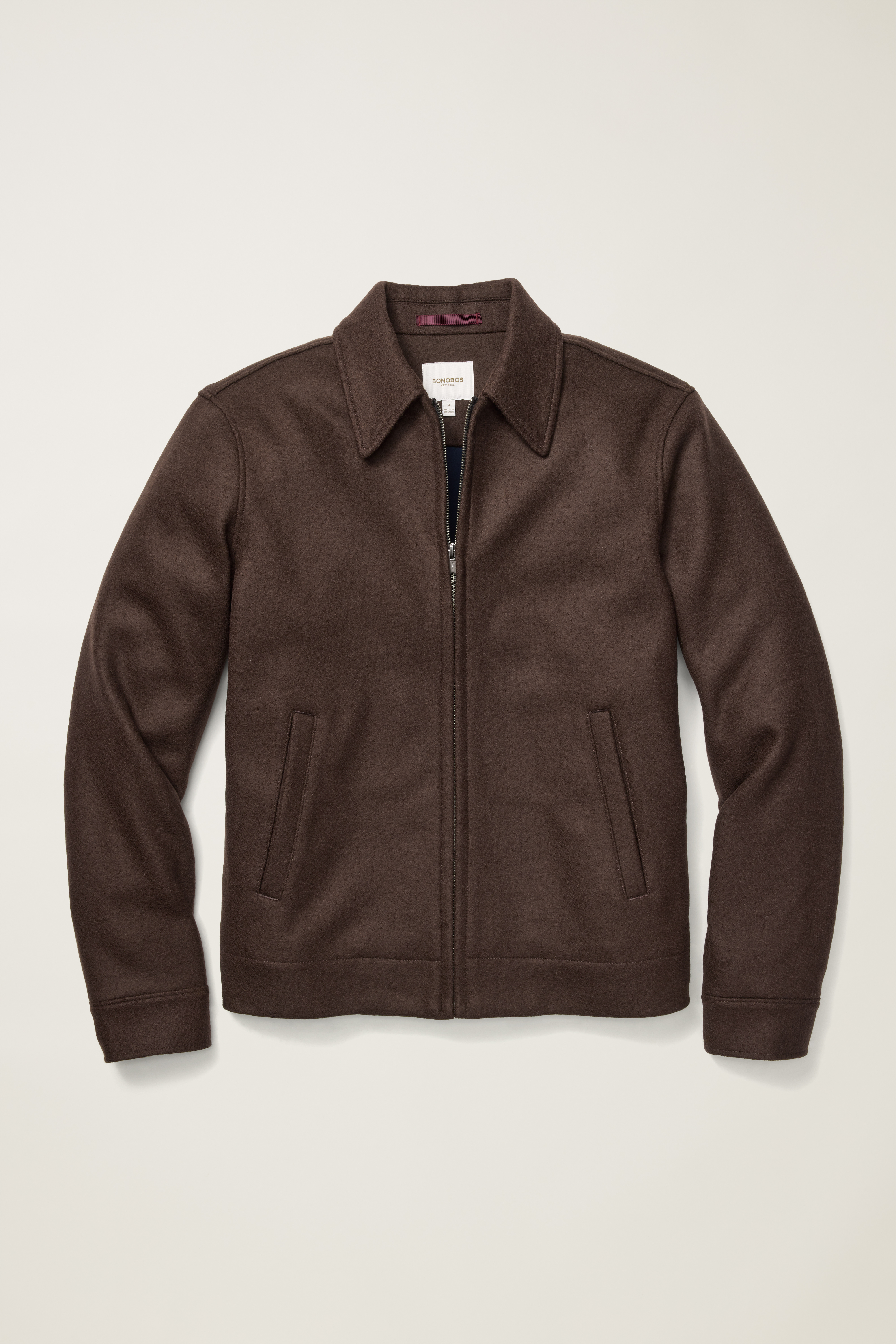 Italian Brushed Wool Deck Jacket | Bonobos