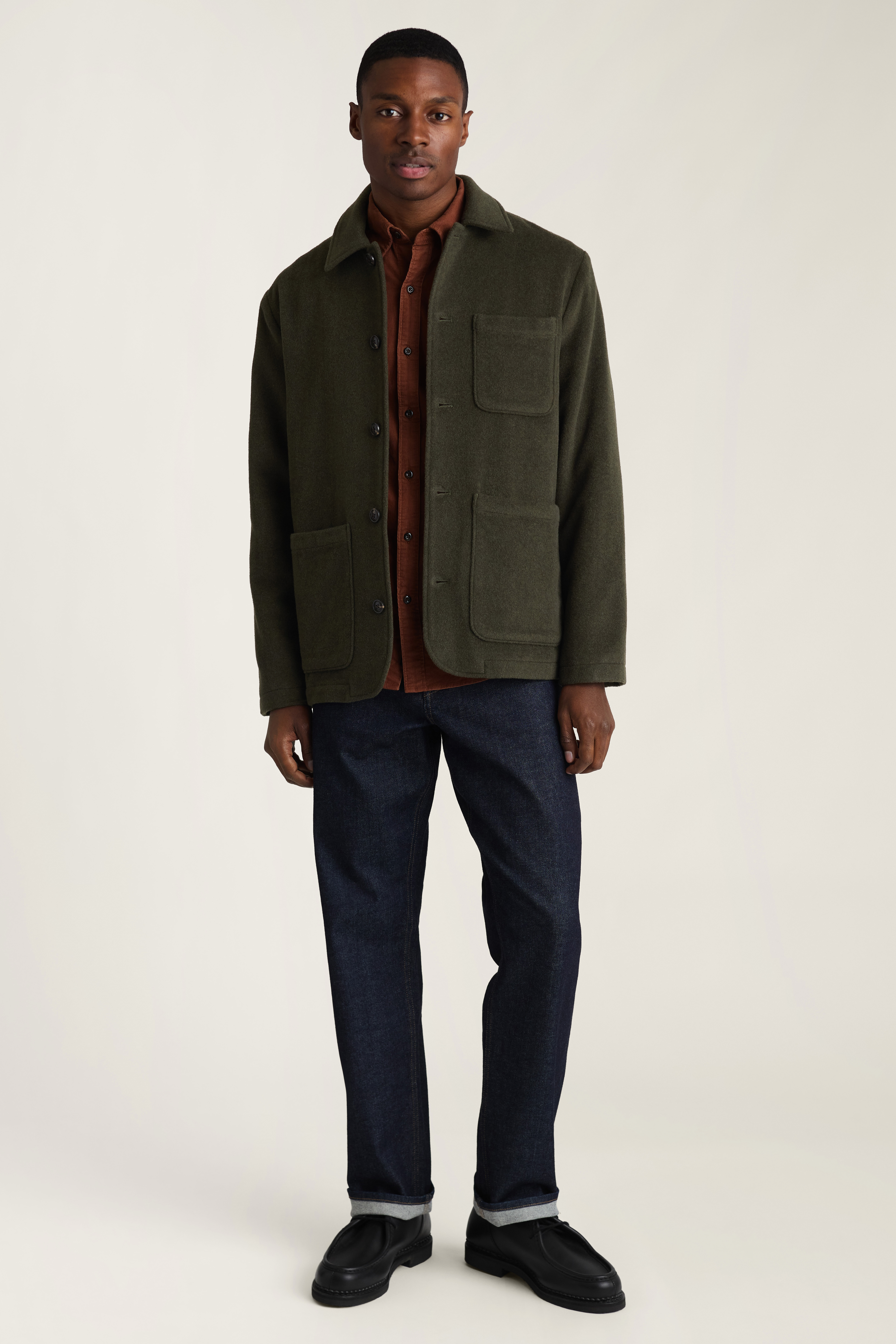 Men’s Wool Chore Jacket by Bonobos | Cashmere Blend Luxe Workwear | Bonobos