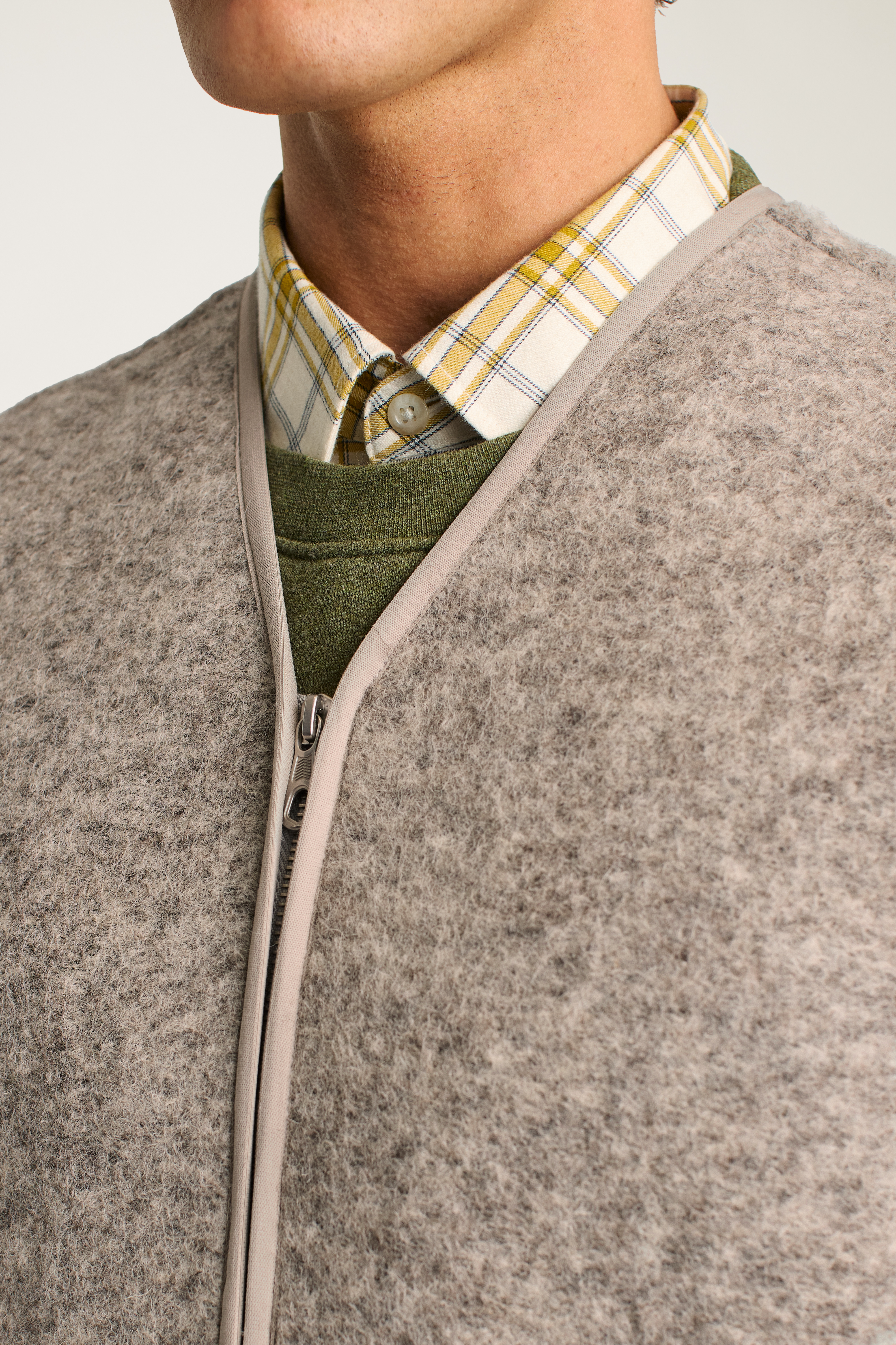 Italian Wool Fleece Vest | Bonobos