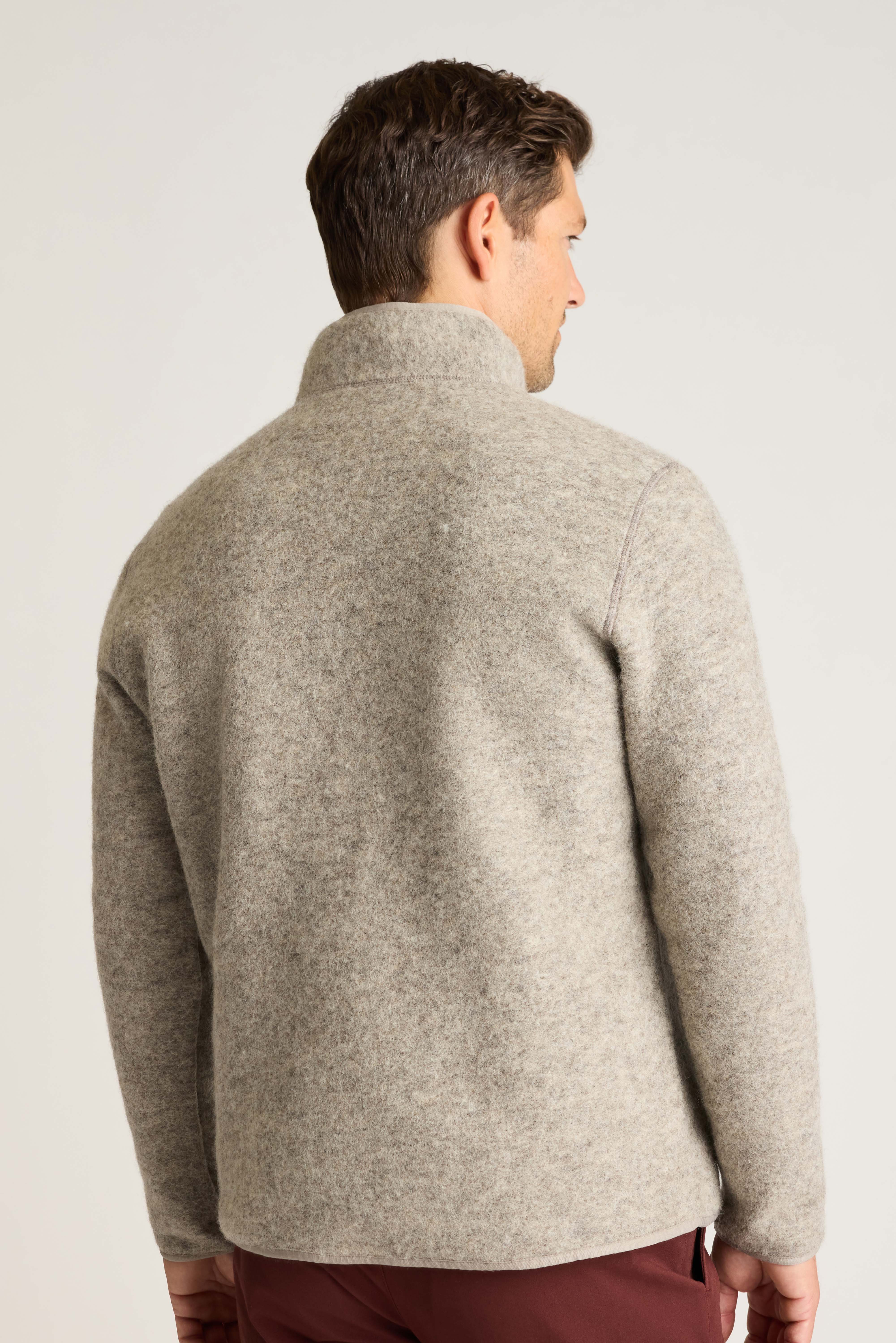 Italian Wool Fleece Quarter Zip | Bonobos