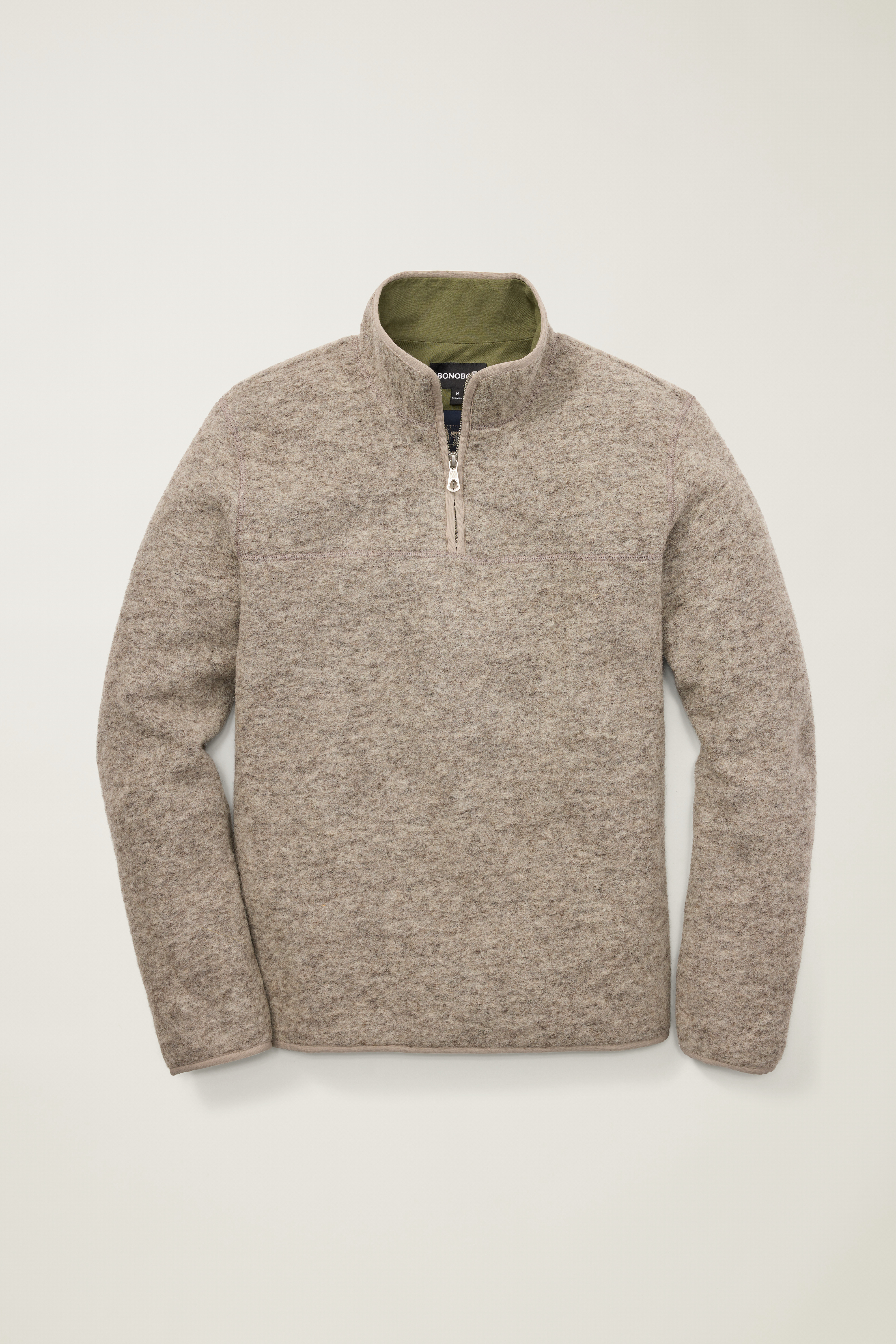 Italian Wool Fleece Quarter Zip | Bonobos