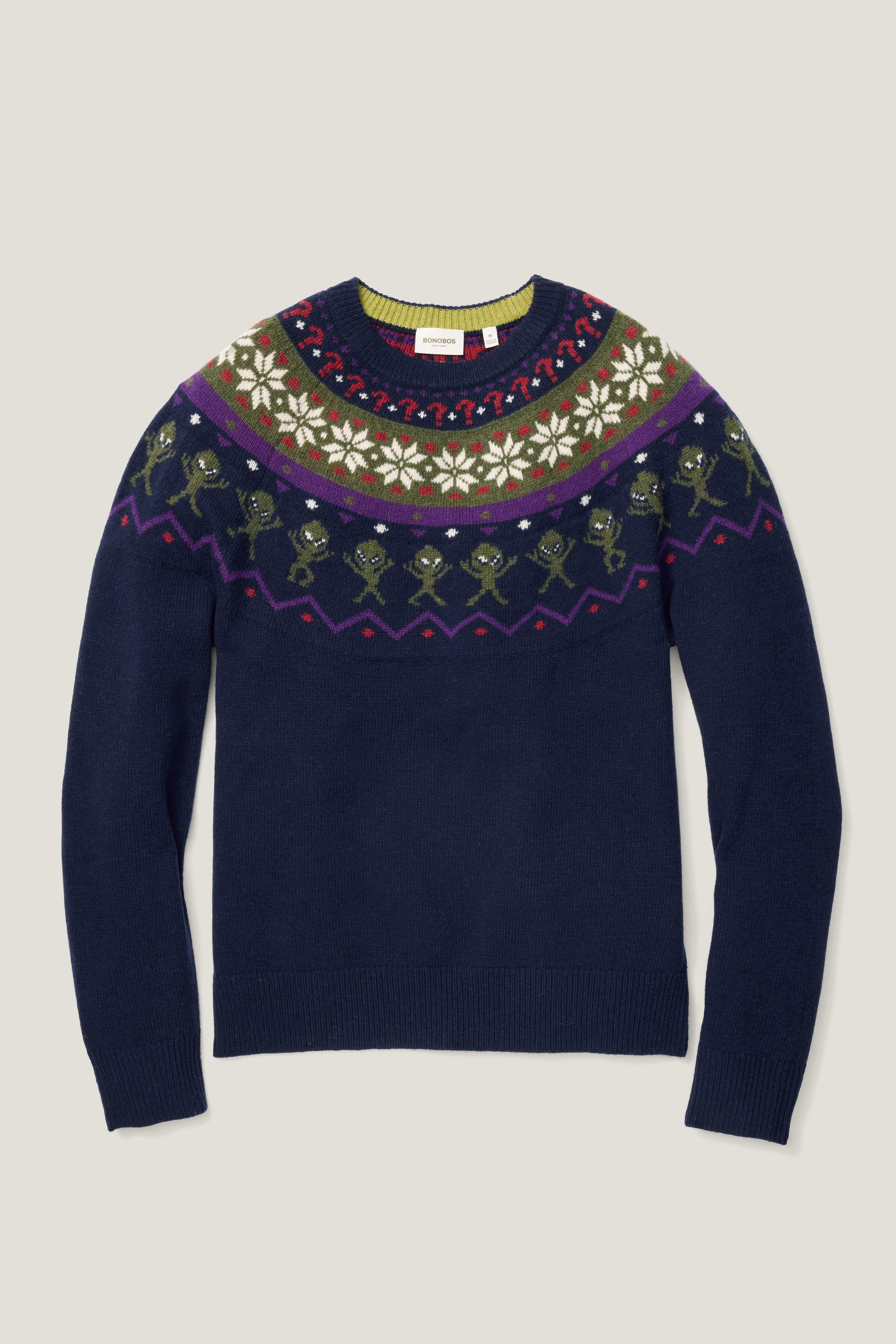 Men’s Fair Isle Sweater by Bonobos | Festive Knit with Holiday Style ...