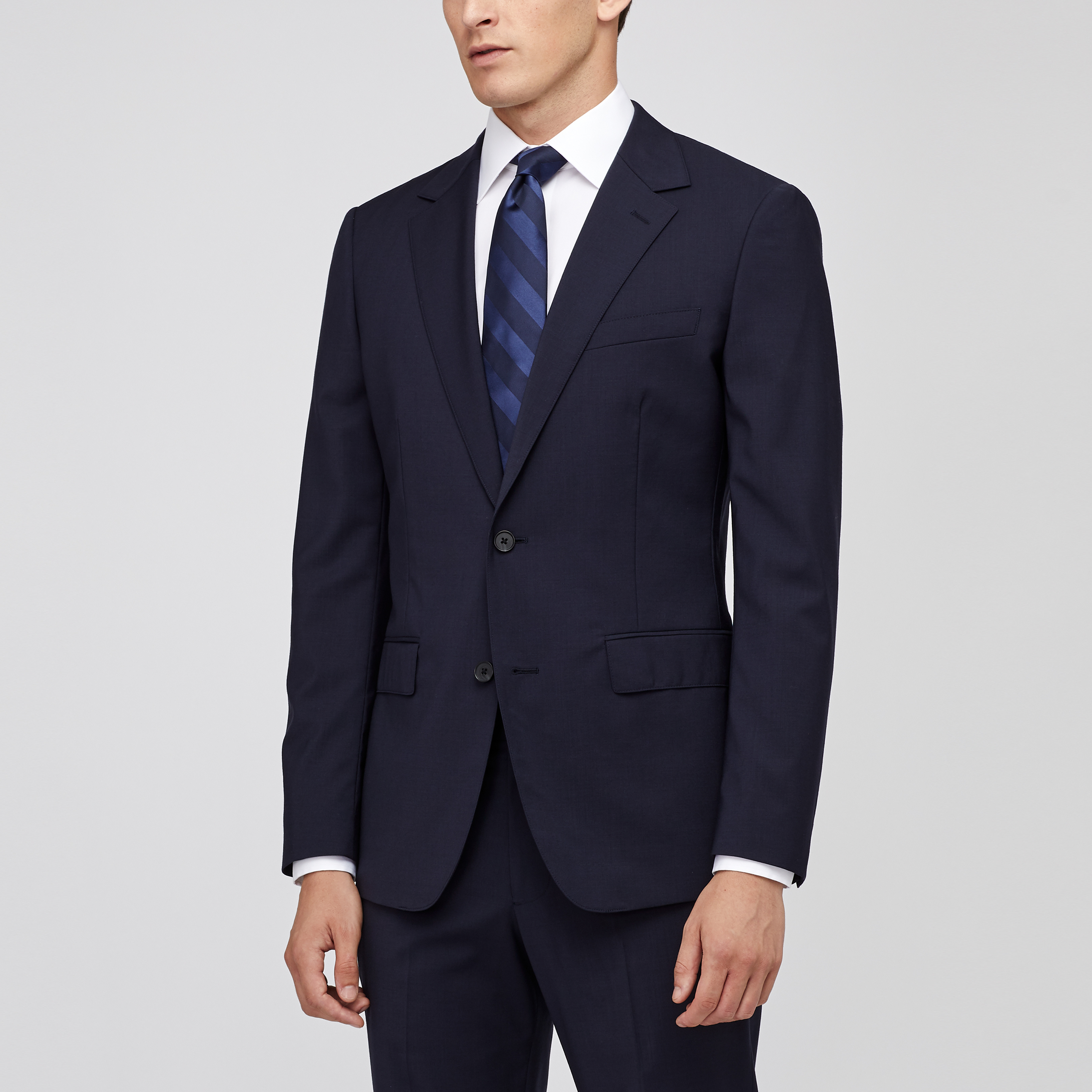 Italian Performance Suit Jacket | Mason Solid Navy | Bonobos